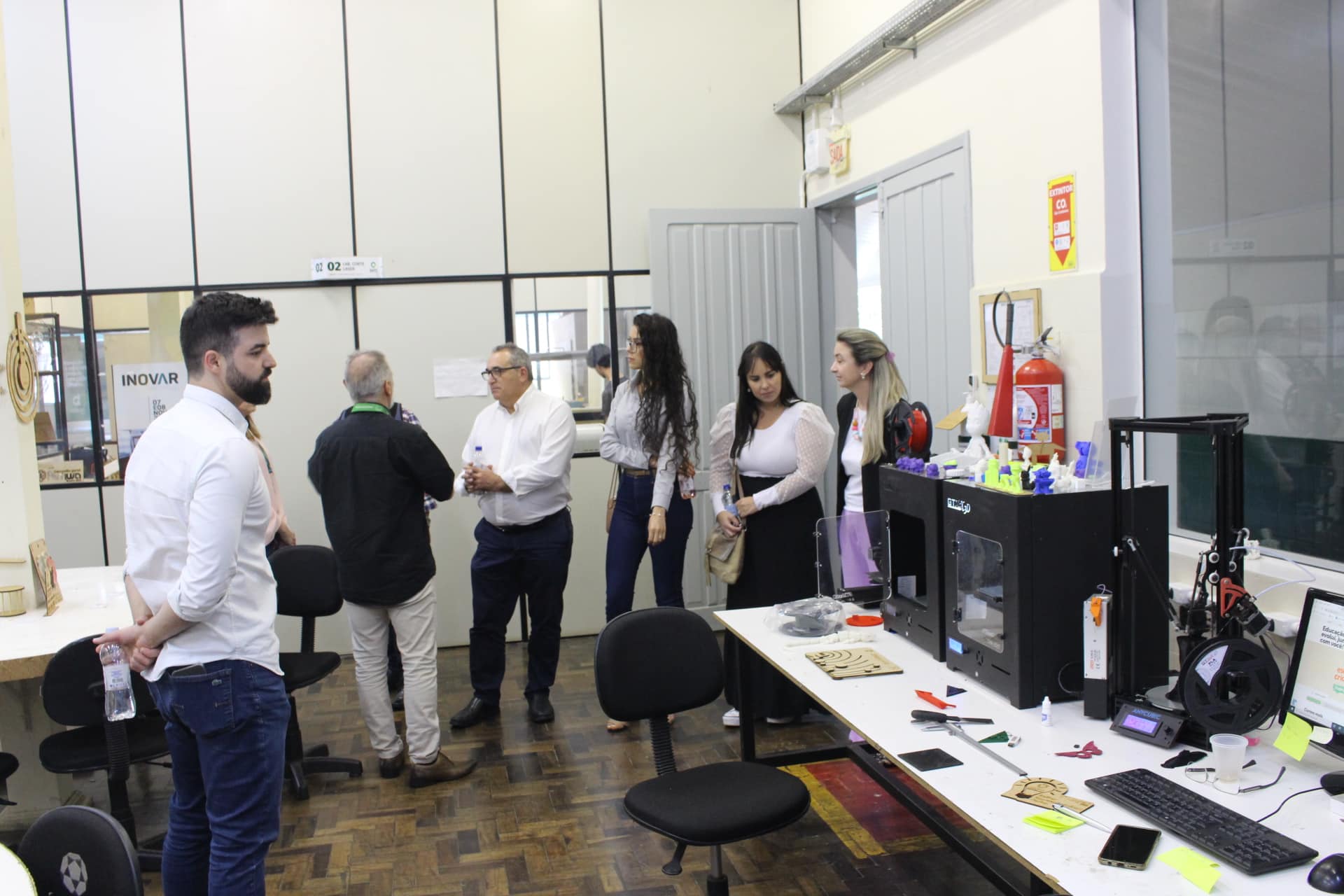 Diretor global da Torrecid conhece Satc - SATC
